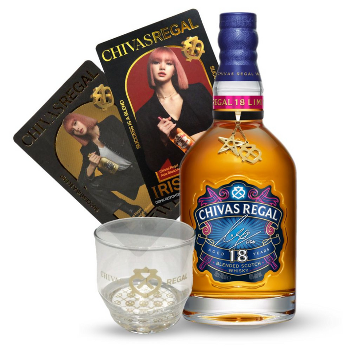 Chivas Regal 18YO x Black Pink Lisa Limited Edition 700ml – Solid Wine ...