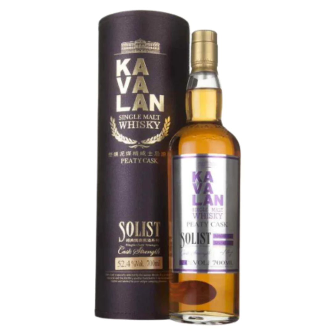 Kavalan Solist Peaty Cask 700ml – Solid Wine Online